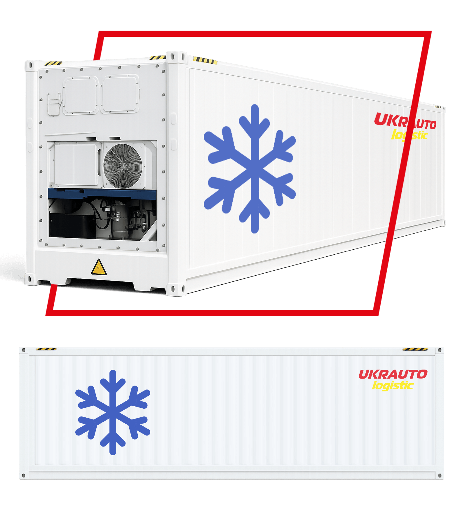 Refcontainer transportation ᐉ delivery of frozen goods and products